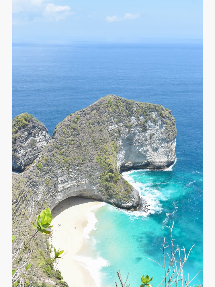 "Kelingking Beach, Nusa Penida" Sticker for Sale by ChloeDickenson ...