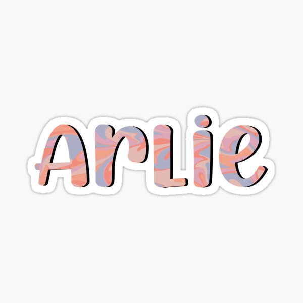 "Arlie Custom" Sticker for Sale by AmandazDesigns | Redbubble