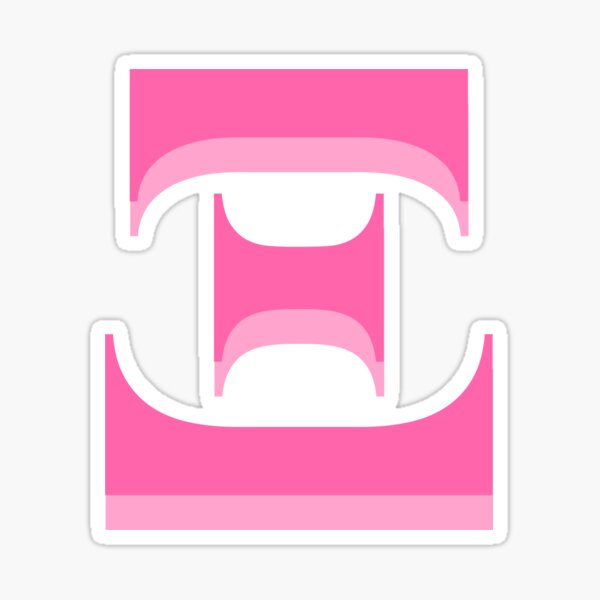 "Xi Greek Letter Sticker" Sticker for Sale by jojogeller | Redbubble