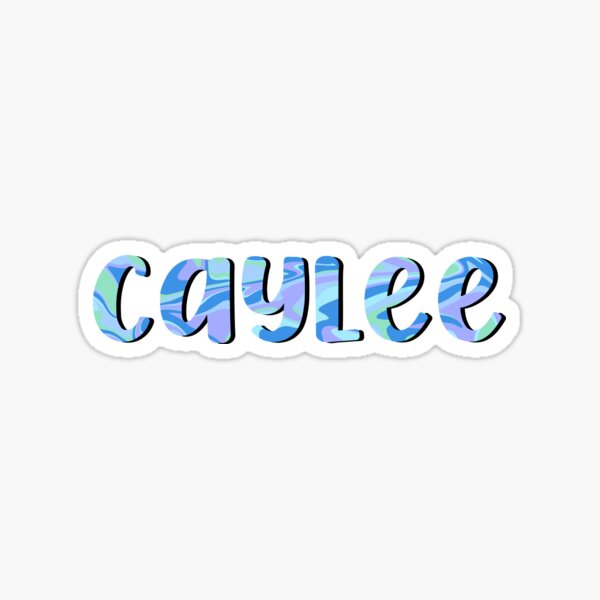 "Caylee Custom" Sticker for Sale by AmandazDesigns | Redbubble