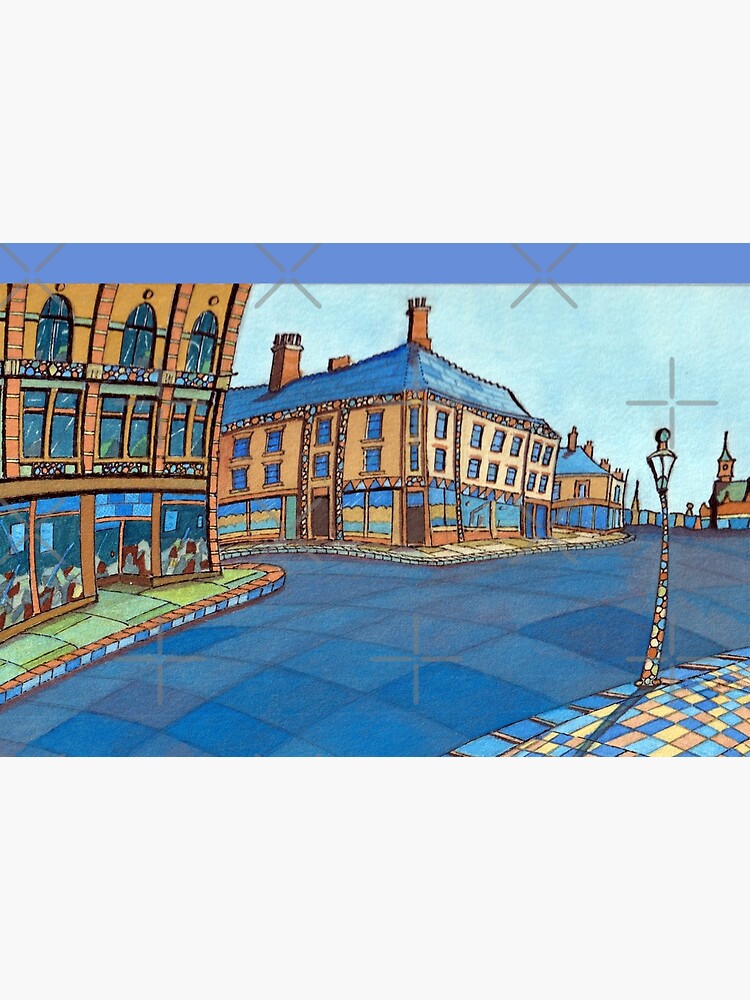 "194 - BLYTH-COWPEN DIVISION (STYLISED) - DAVE EDWARDS - WATERCOLOUR ...