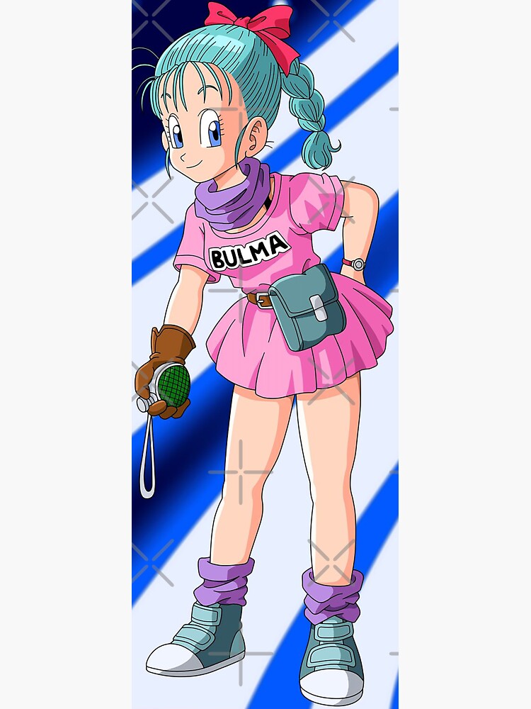 "Design Bulma " Sticker for Sale by Shabin- | Redbubble