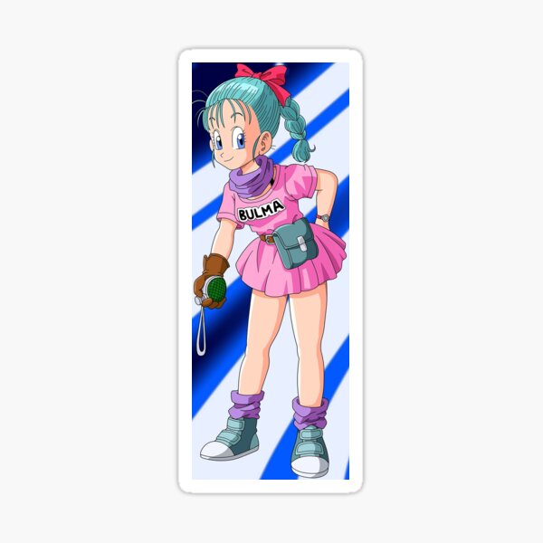 "Design Bulma " Sticker for Sale by Shabin- | Redbubble