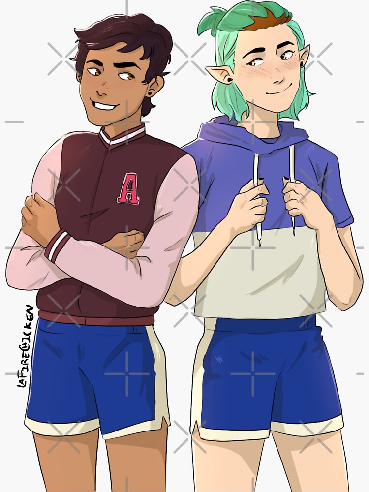 "Lumity Jacket Swap Sticker" Sticker for Sale by LaFireChicken | Redbubble