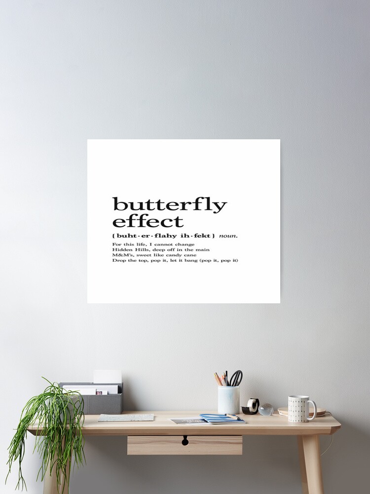 Butterfly Effect Travis Scott Poster The Butterfly Effect (2004) DC