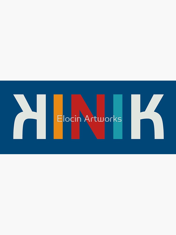 "Kinik Logo" Sticker for Sale by KinikArtworks | Redbubble