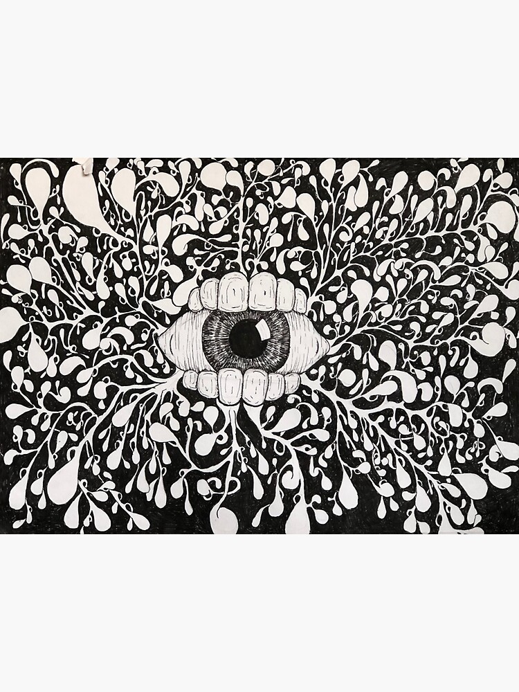 "Piercing Eye " Sticker for Sale by timedesign | Redbubble