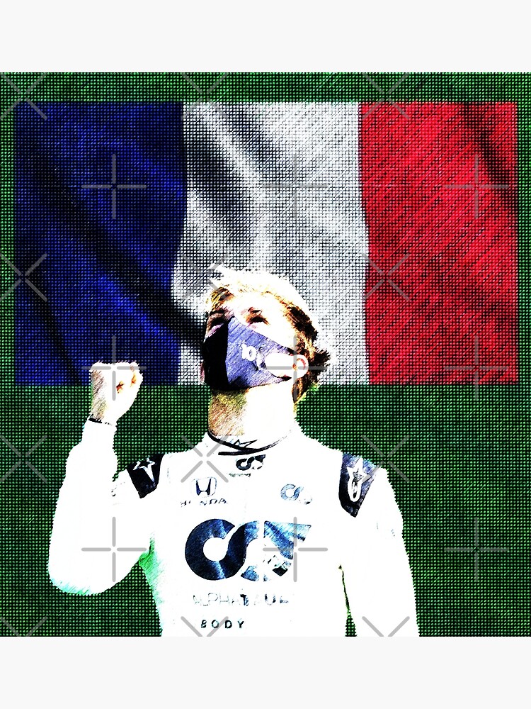 "Pierre Gasly - First" Poster for Sale by TableTopDesigns | Redbubble