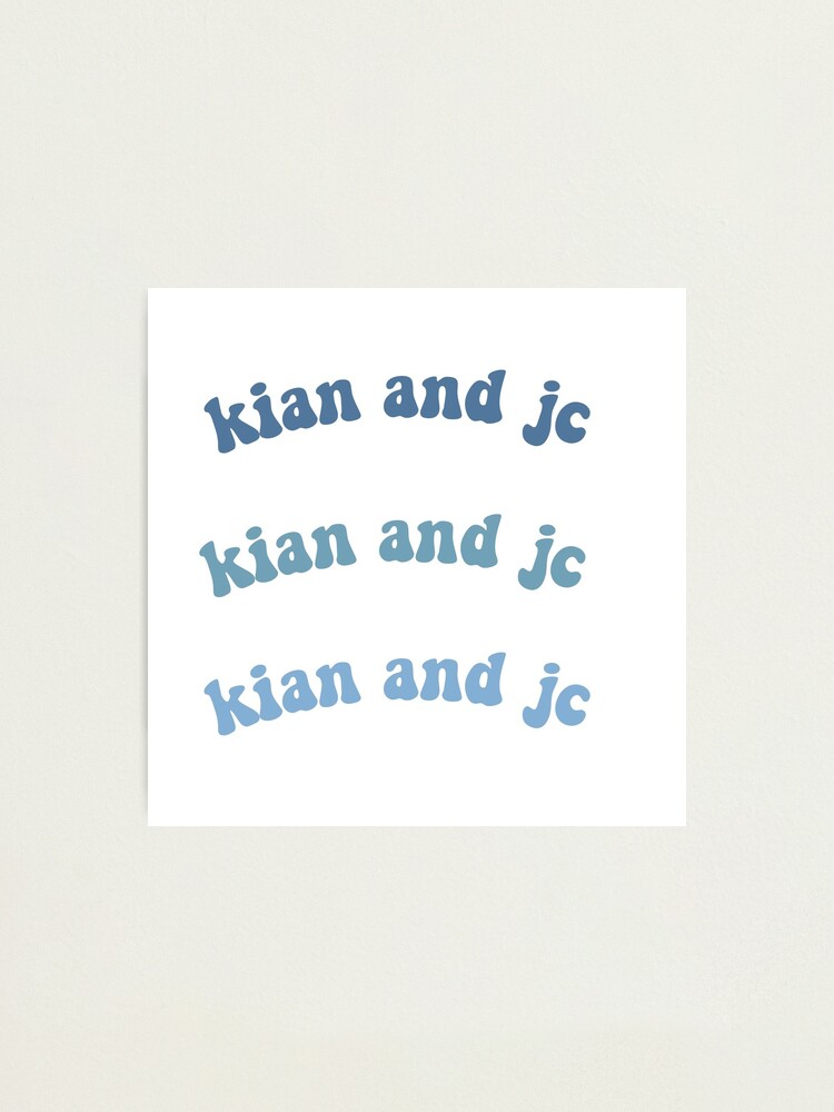 "kian and jc sticker pack " Photographic Print by yamiletherbert ...