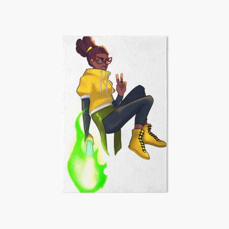 "ROTTMNT April O’Neil" Art Board Print for Sale by mariif | Redbubble