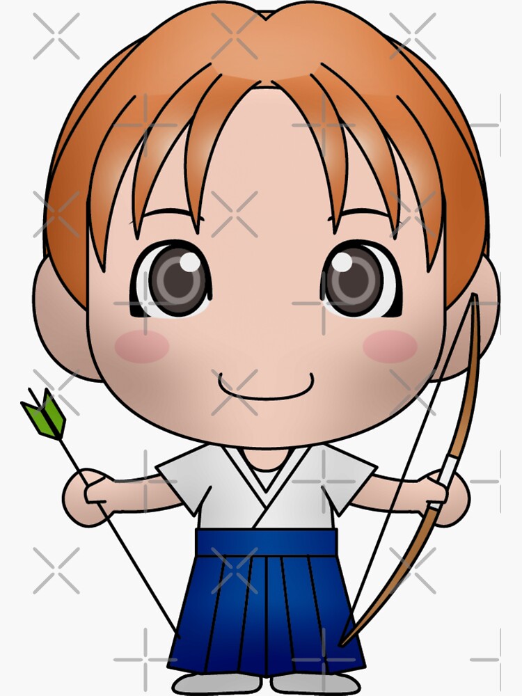 "anime chibi kids sports archery boy/ I was thinking about archery ...