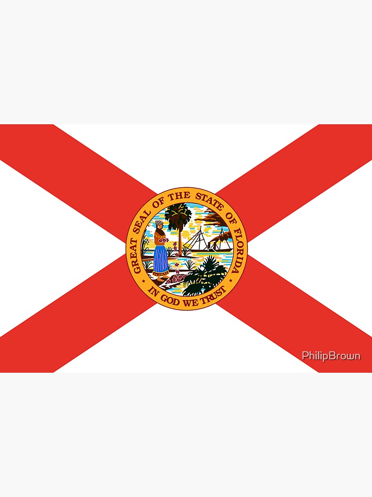 "Florida State Flag" Sticker for Sale by PhilipBrown | Redbubble