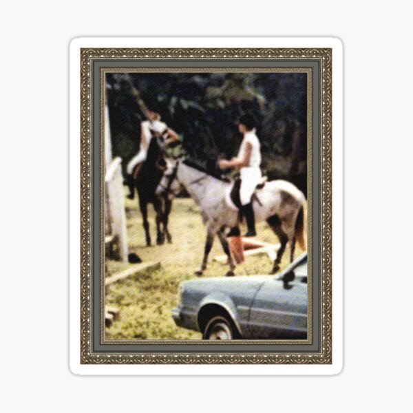 "Ponce' and Lilo Indigo" Sticker for Sale by GetToTheFarm | Redbubble