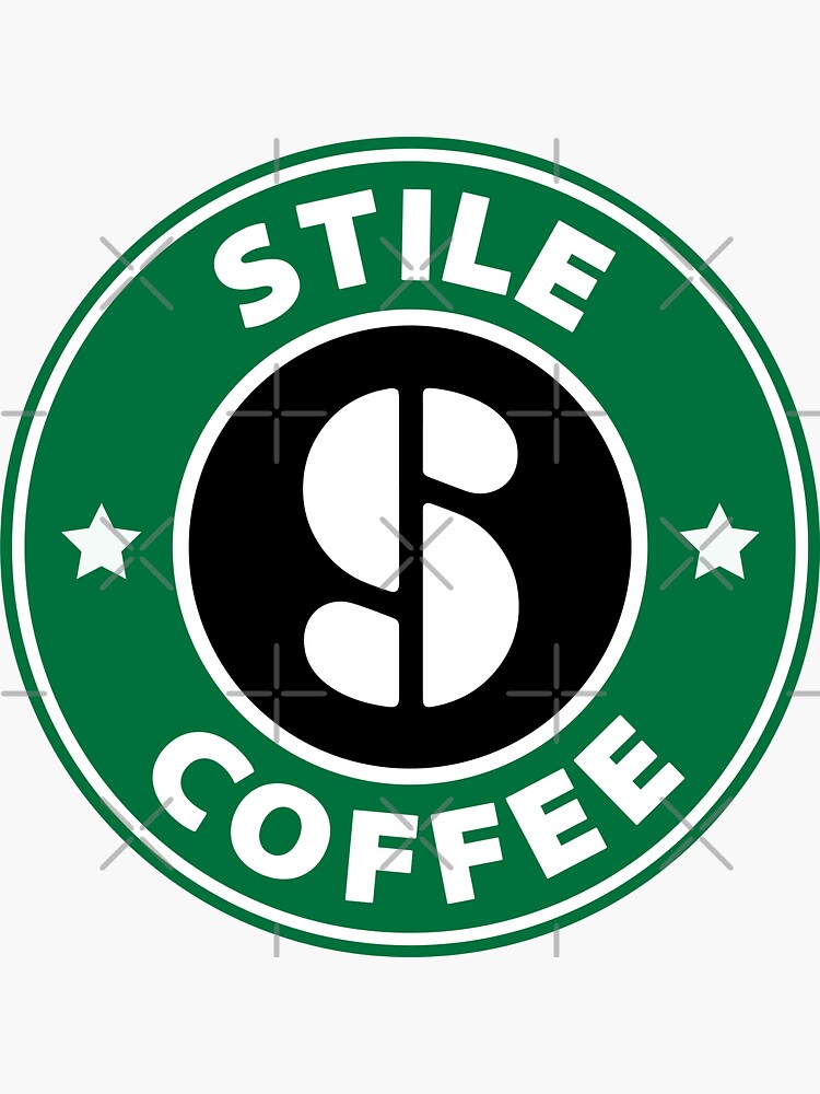 "Café Stile Blend S-Inspired Coffee Shop Design" Sticker for Sale by ...