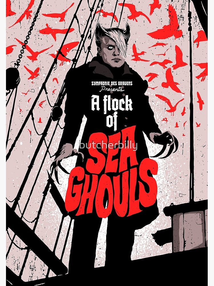"Sea Ghouls" Poster for Sale by butcherbilly | Redbubble