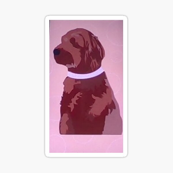 "Pudel Pointer Aesthetic" Sticker by sammie-cogan | Redbubble
