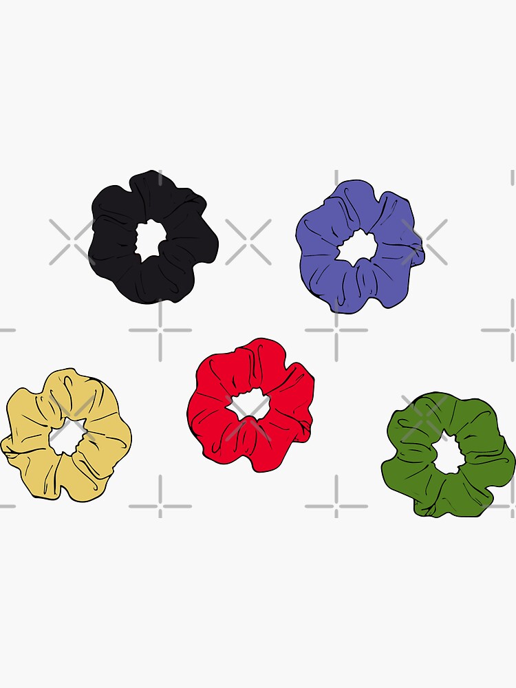 "Heathers Scrunchies Sticker Pack" Sticker by Koalaslifestyle | Redbubble
