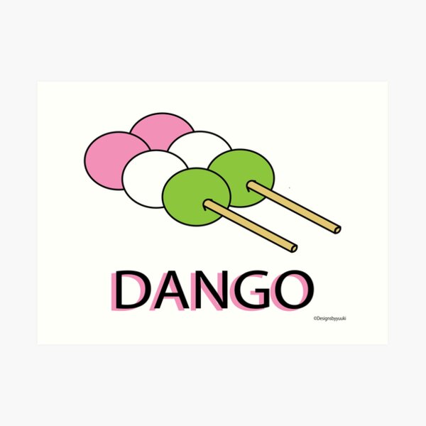 Dango Art Prints | Redbubble