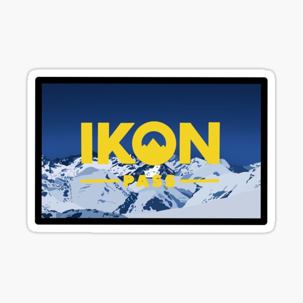 Ikon Pass Stickers | Redbubble