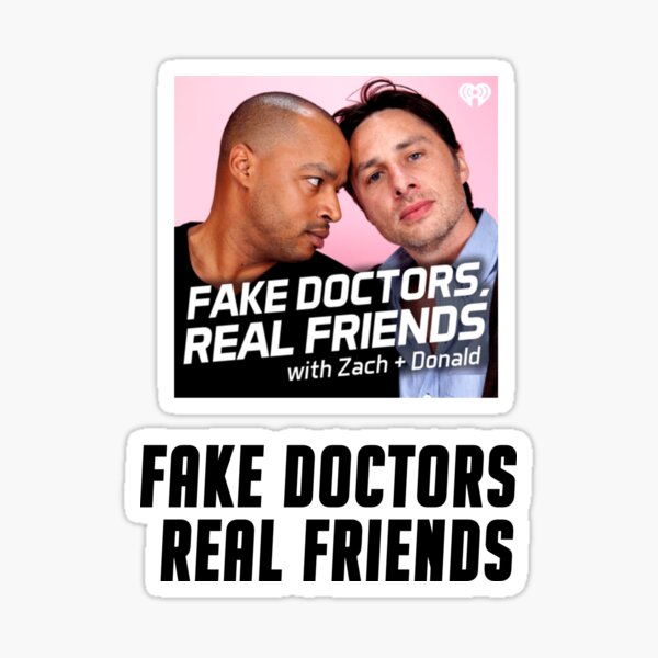 Fake Friends Stickers | Redbubble