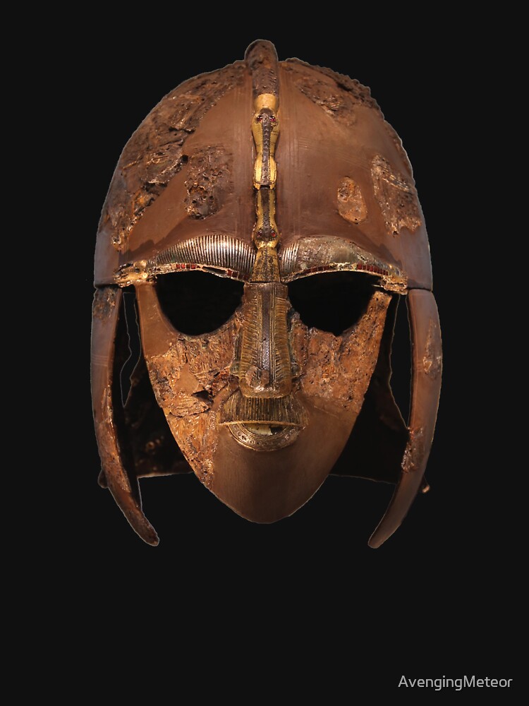 "Sutton Hoo helmet" T-shirt for Sale by AvengingMeteor | Redbubble ...