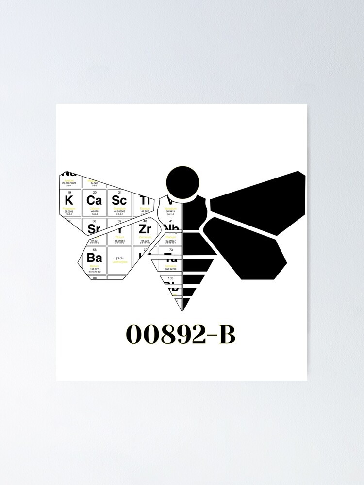 "Breaking Bad Moth" Poster for Sale by kristenlepore | Redbubble