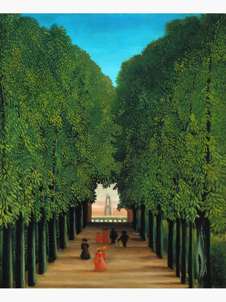 "Henri Rousseau - The Avenue in the Park at Saint Cloud - BigArt ...