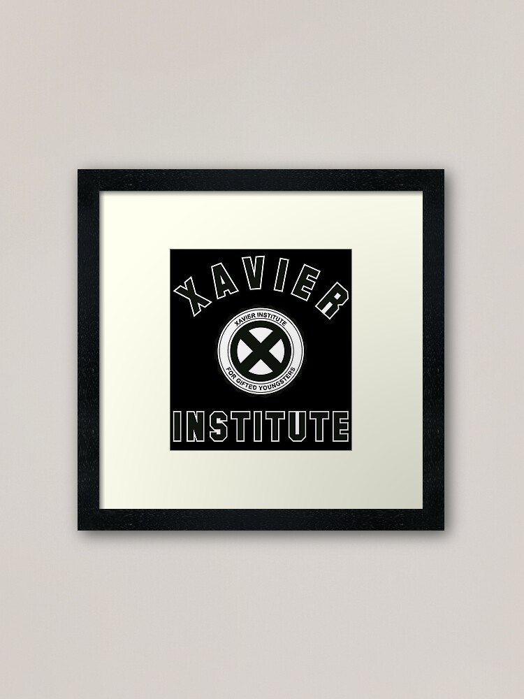 "xavier institute" Framed Art Print for Sale by stormandtrooper | Redbubble