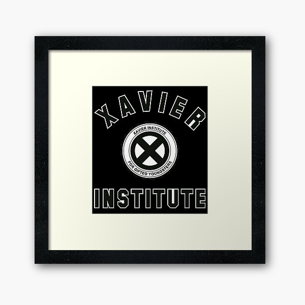 "xavier institute" Framed Art Print for Sale by stormandtrooper | Redbubble