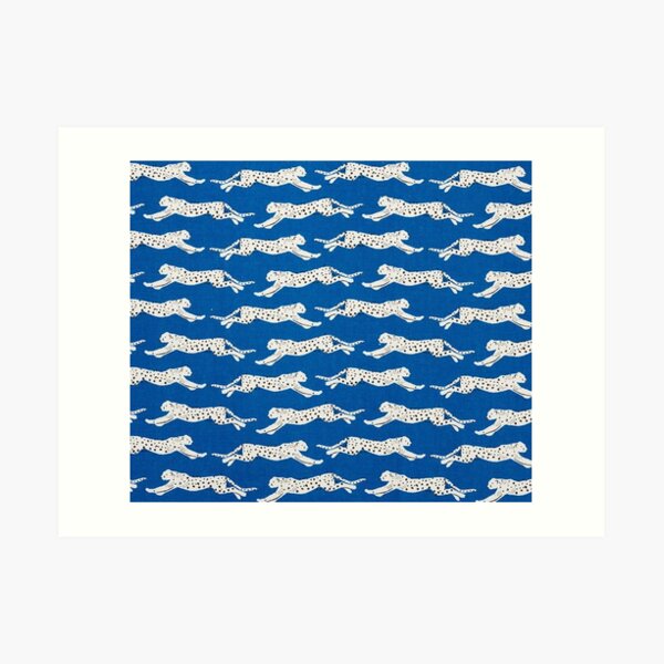 Preppy Leopard Art Prints | Redbubble