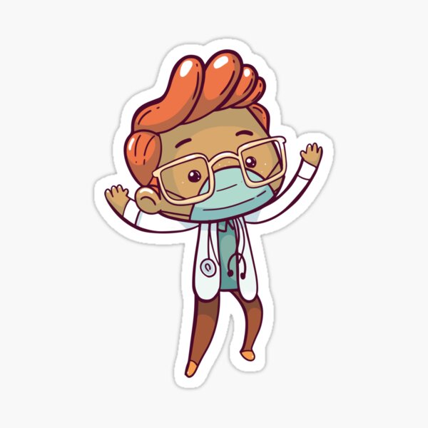 "A good doctor" Sticker for Sale by Royofficial | Redbubble