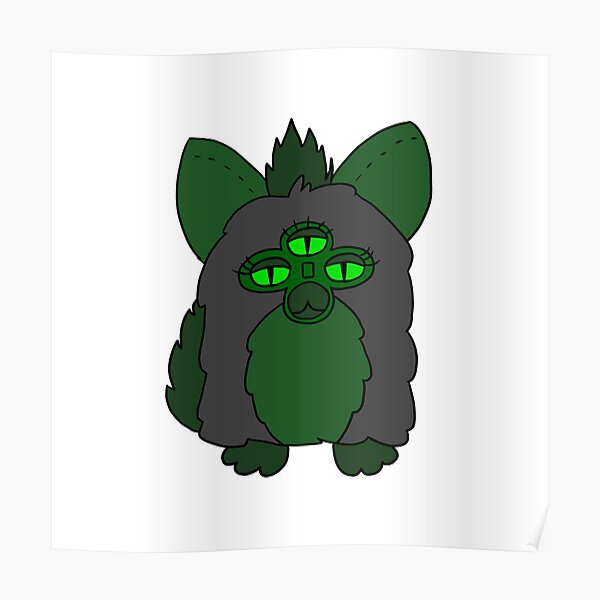 "Shadow Boy der Alien Furby" Poster von Veretica | Redbubble