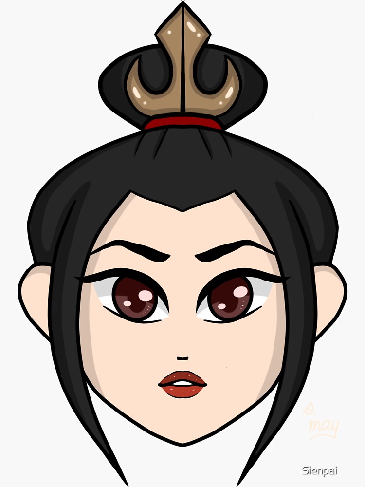 "Azula" Sticker for Sale by Sienpai | Redbubble