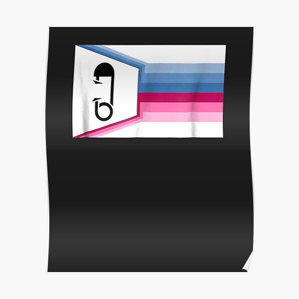 "ABDL Pride Flag - adult baby diaper lover fetish " Poster for Sale by ...