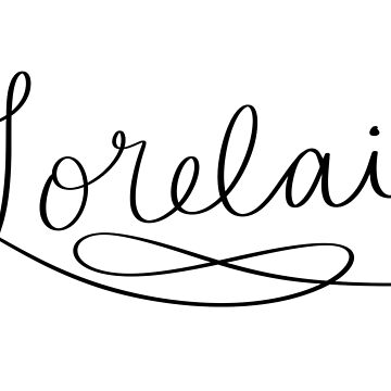 "Lorelai" Sticker for Sale by Harleyeileen | Redbubble