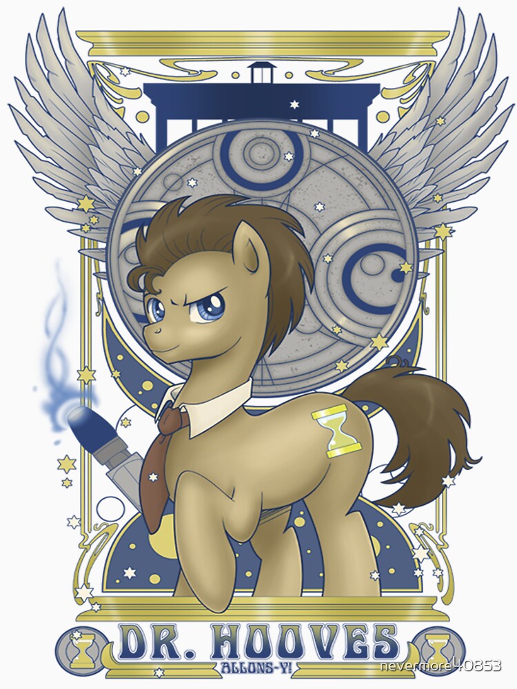 "Doctor whooves " T-shirt by nevermore40853 | Redbubble
