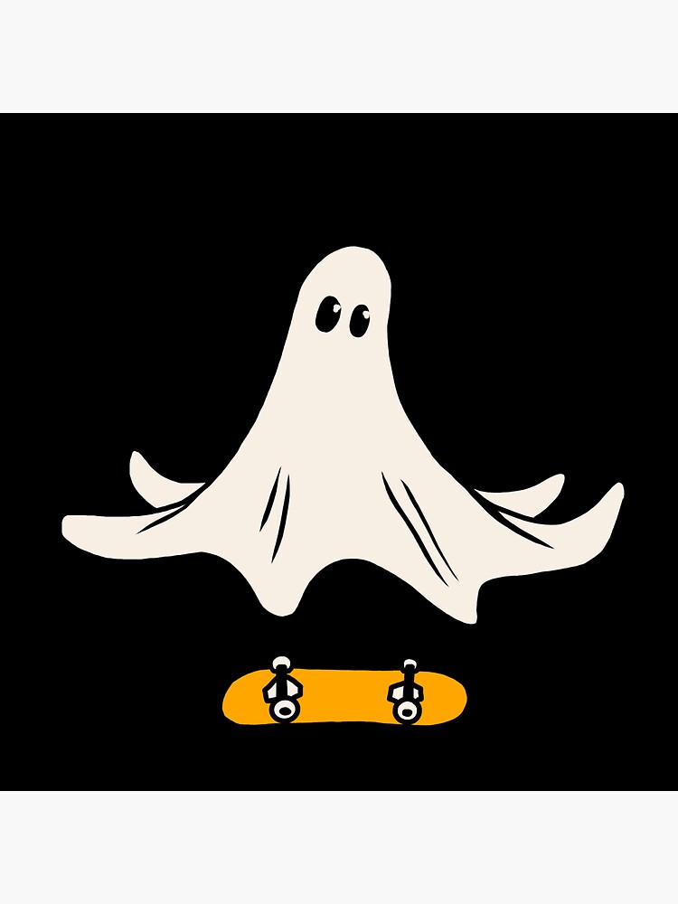 "Rad Ghost" Sticker by relyttak | Redbubble