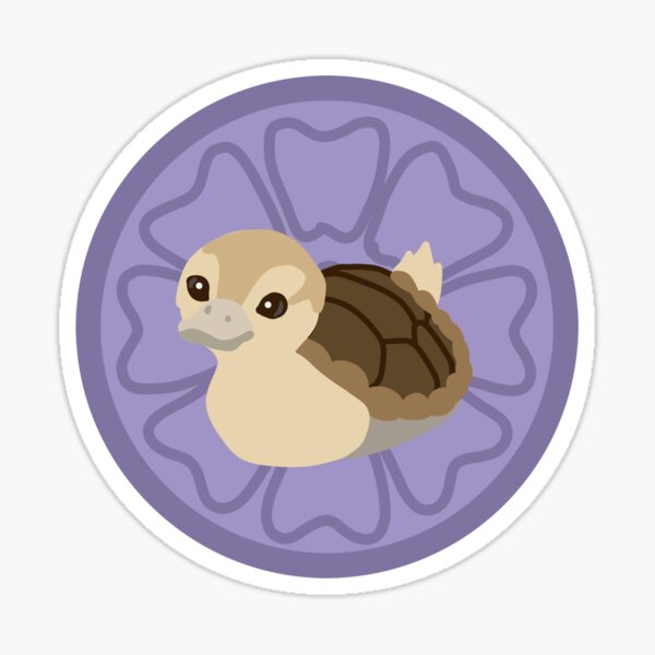 "Baby Turtle Duck" Sticker for Sale by mrs762 | Redbubble