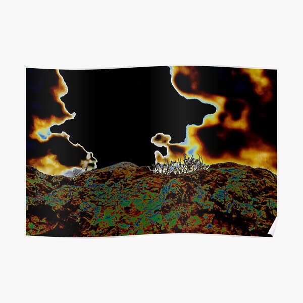 "A Stormy Night on the Planet Zorg" Poster for Sale by heatherfriedman ...