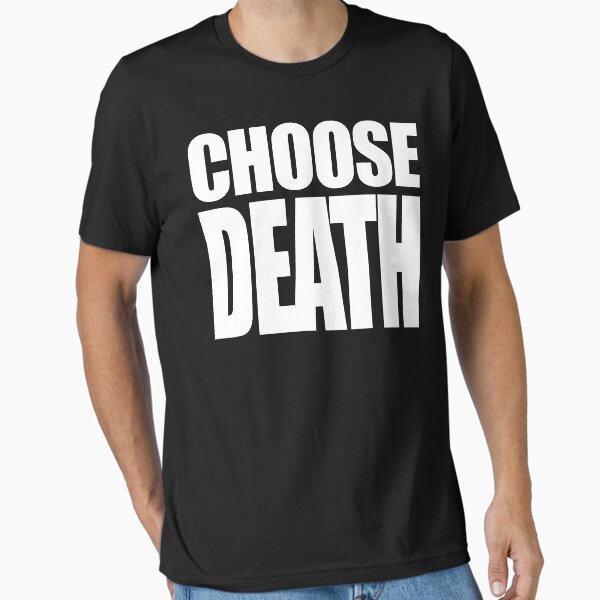 "Necro Butcher - Choose Death" Essential T-Shirt for Sale by ...