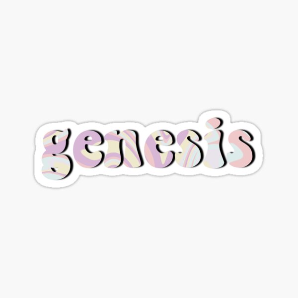 "Genesis (Custom)" Sticker for Sale by stickitdesignss | Redbubble