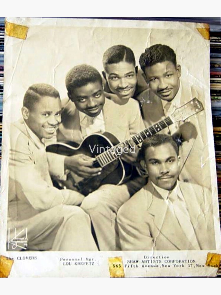 "The Clovers, Original 1950's Publicity photo, Doo Wop" Poster for Sale ...