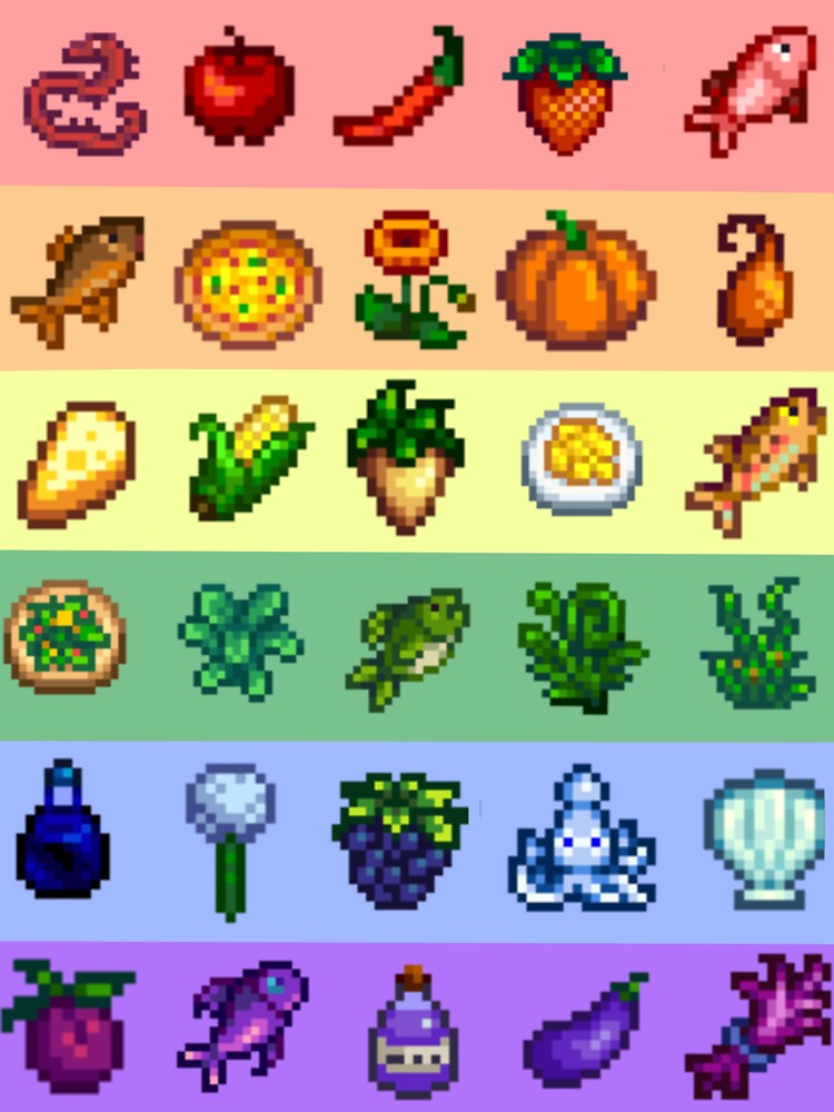 "Stardew Valley item Pride Flag" Sticker for Sale by AJuicyShop | Redbubble