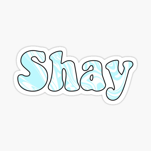 "shay - custom order " Sticker by MSonogan | Redbubble