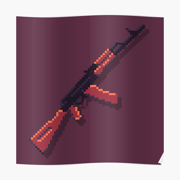 Ak 47 Rifle Art Posters | Redbubble