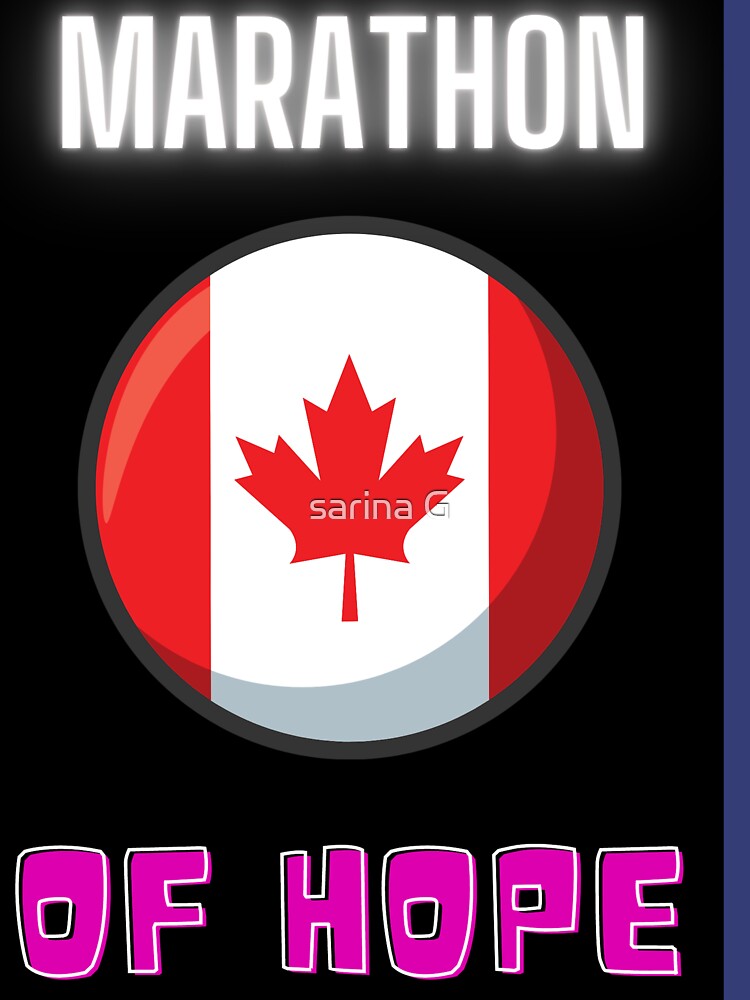 Marathon of hope Classic T-Shirt sold by Erik Hanson | SKU 63218870 ...