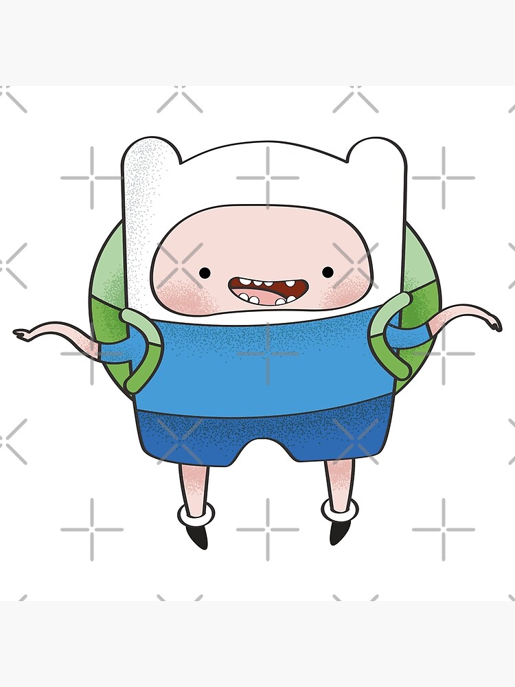 Adventure Time Finn Dancing Premium Matte Vertical Poster sold by ...