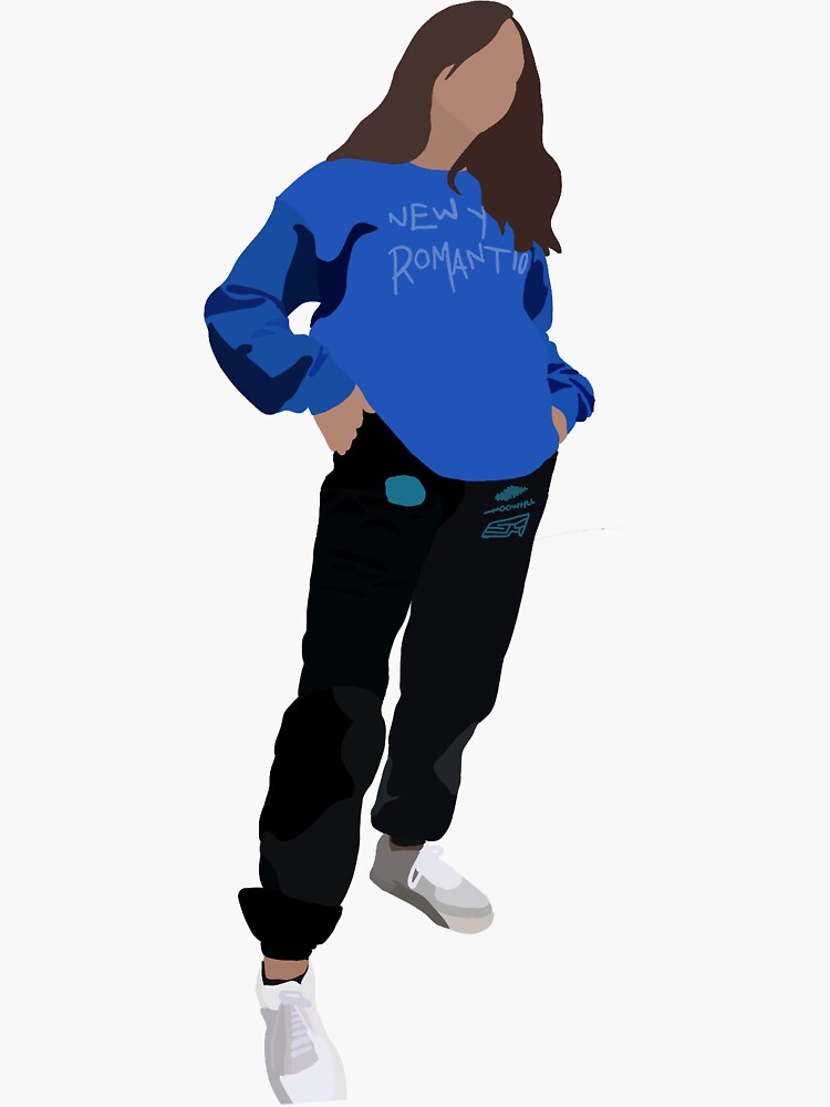 "Kenzie Ziegler Sticker" Sticker by linaxdraws | Redbubble