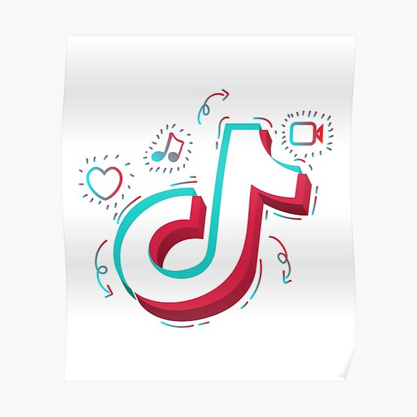 Pósters: Tik Tok App | Redbubble