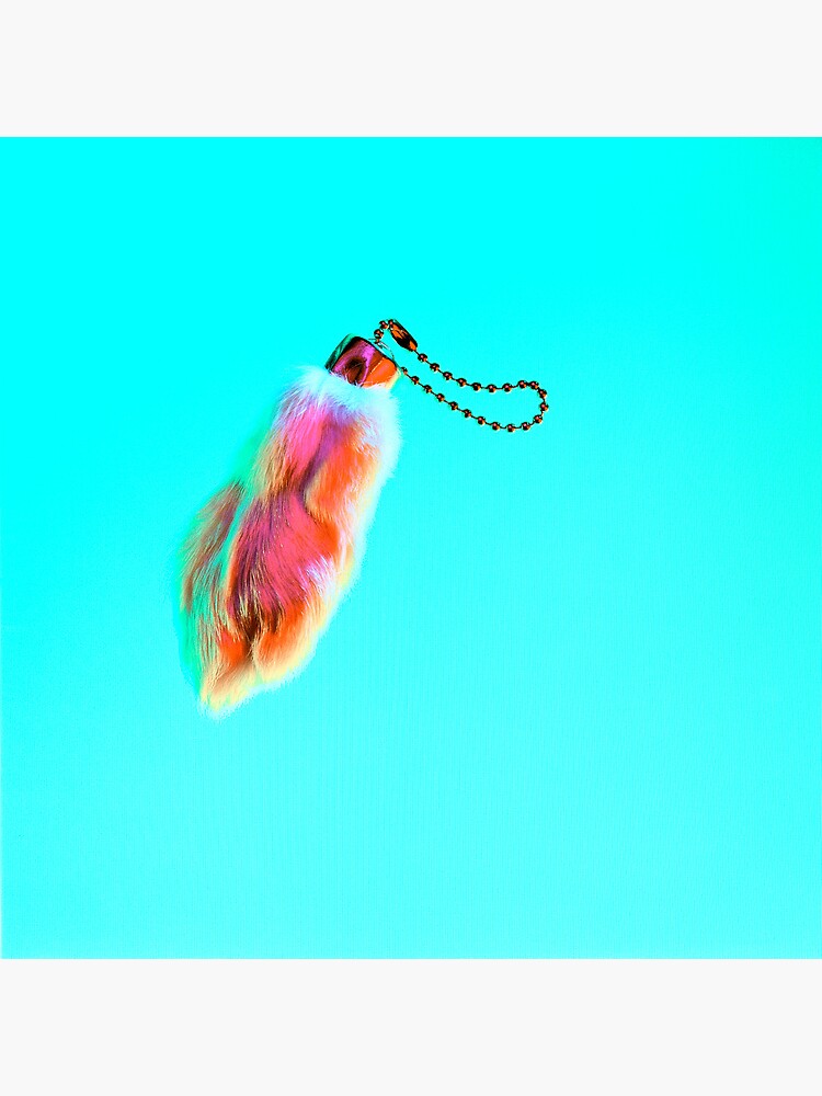 "Rabbit's Foot Keychain" Poster by YoPedro | Redbubble